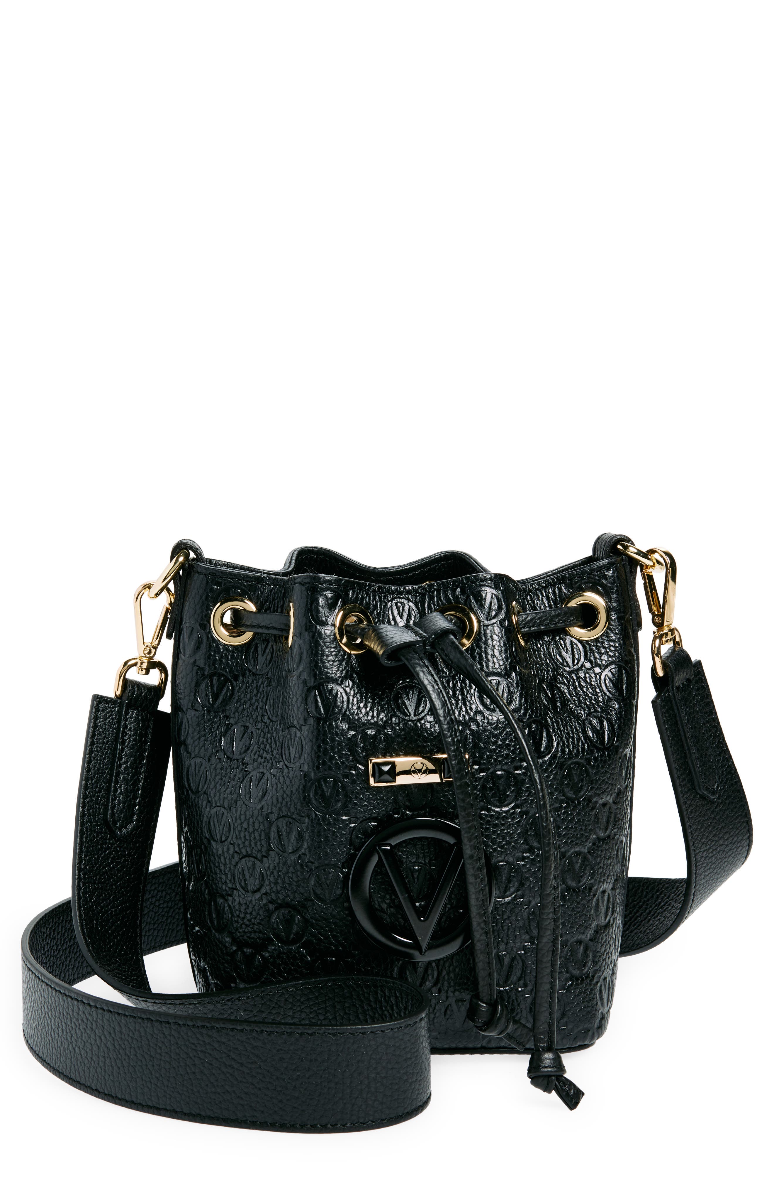 VALENTINO BY MARIO VALENTINO Jules Dollaro Monogram Leather Crossbody ...