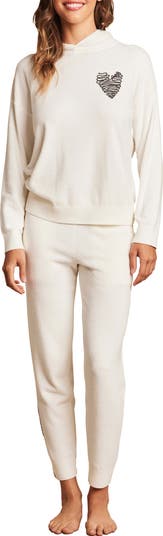 Barefoot Dreams® Embroidered Heart CozyChic Ultra Lite® Lounge Hoodie ...