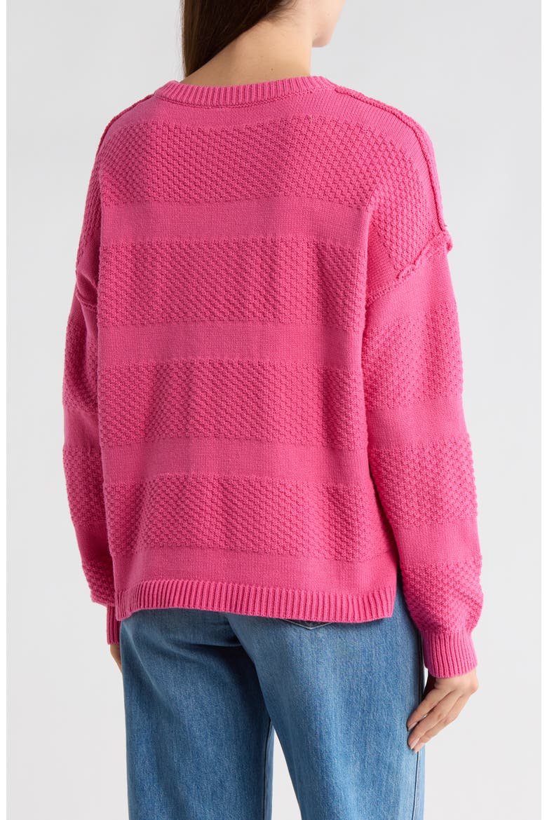 Texture Stripe Pullover Sweater (Women) | Nordstromrack