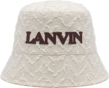 Lanvin HERRINGBONE MOTIF LANVIN BUCKET HAT | Nordstrom