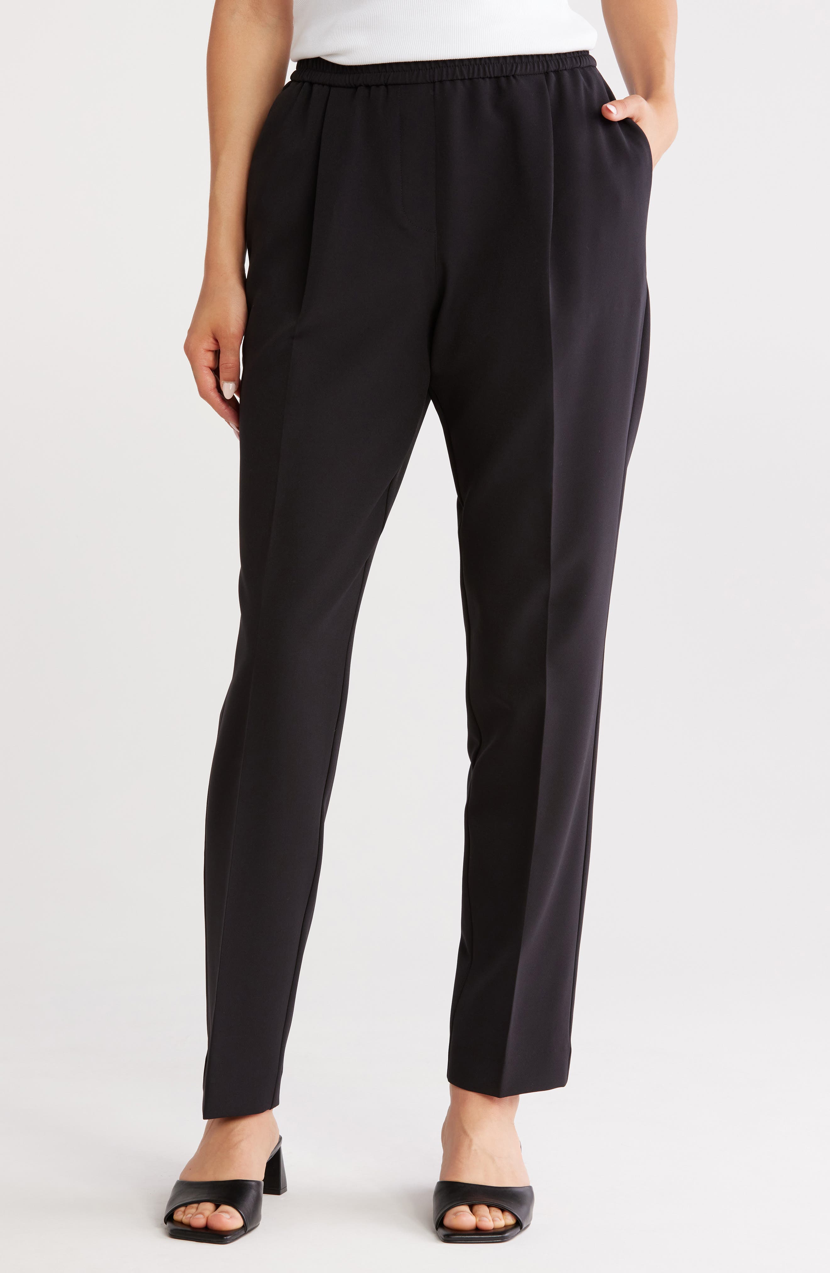 BOSS Orange Tojo Front Pleat Tapered Pants | Nordstromrack