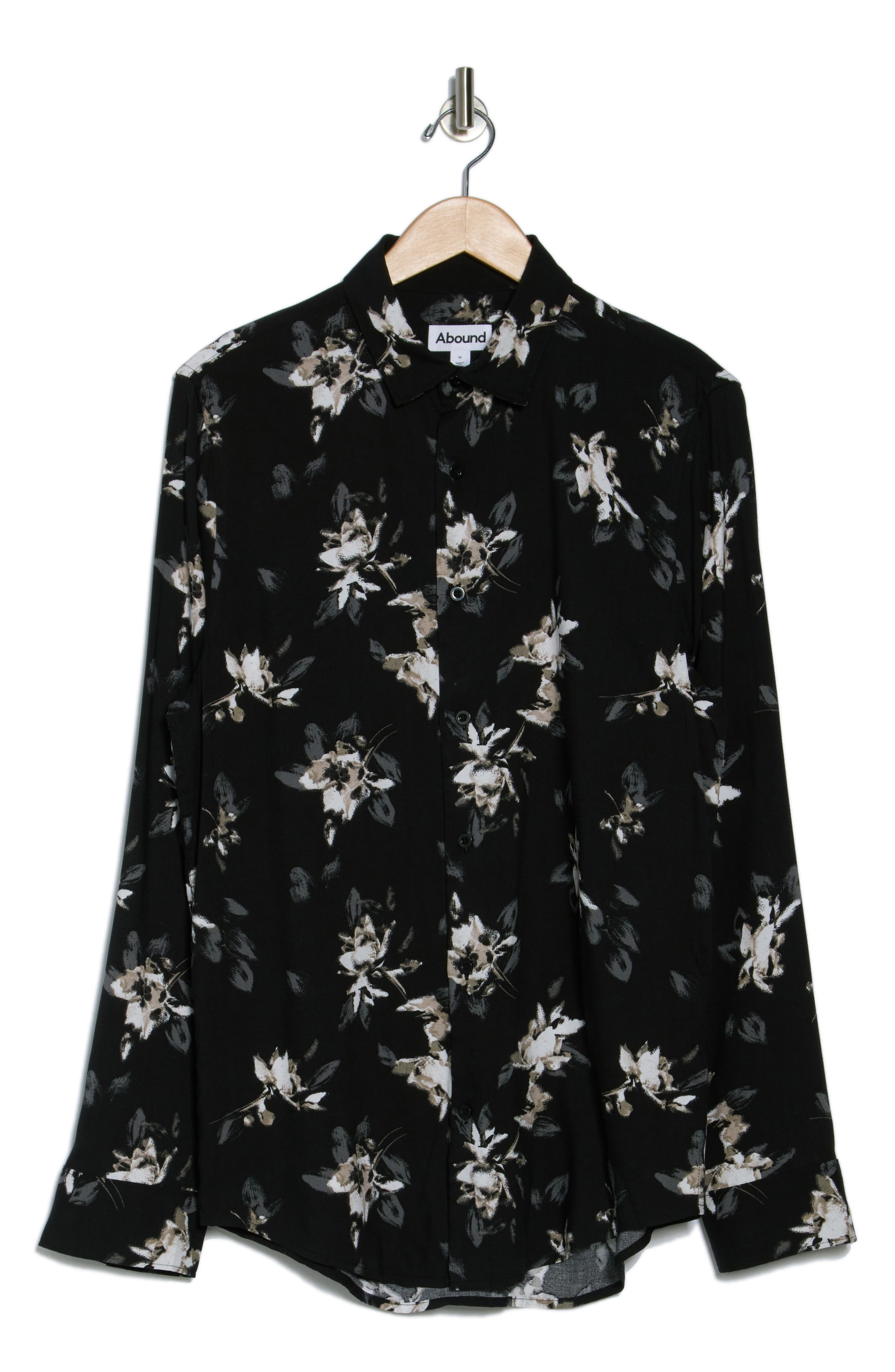 Abound Harvest Floral Button Front Shirt | Nordstromrack