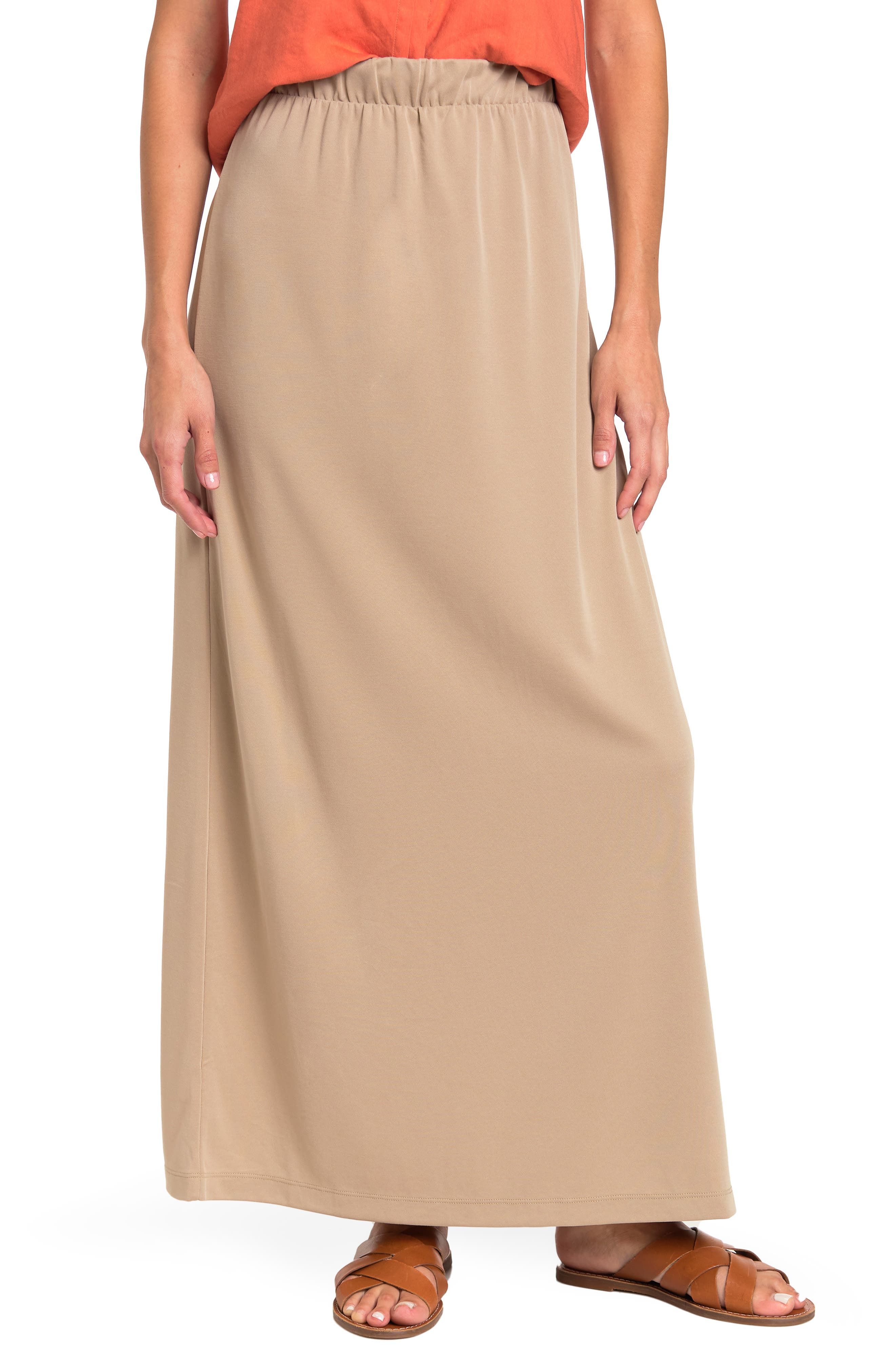 Club Monaco Solid Maxi Skirt | Nordstromrack