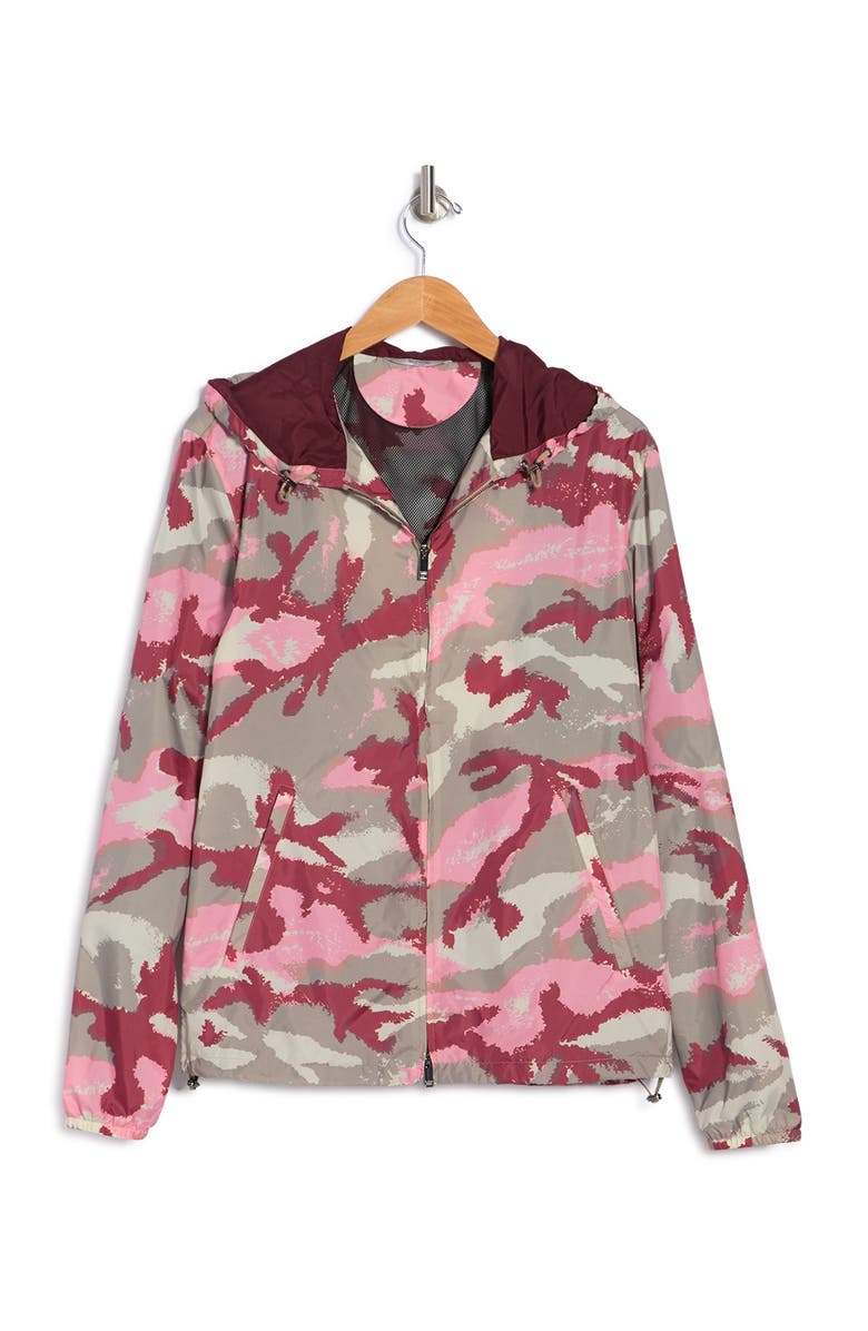 Valentino Hooded Camo Giubbino Jacket | Nordstromrack