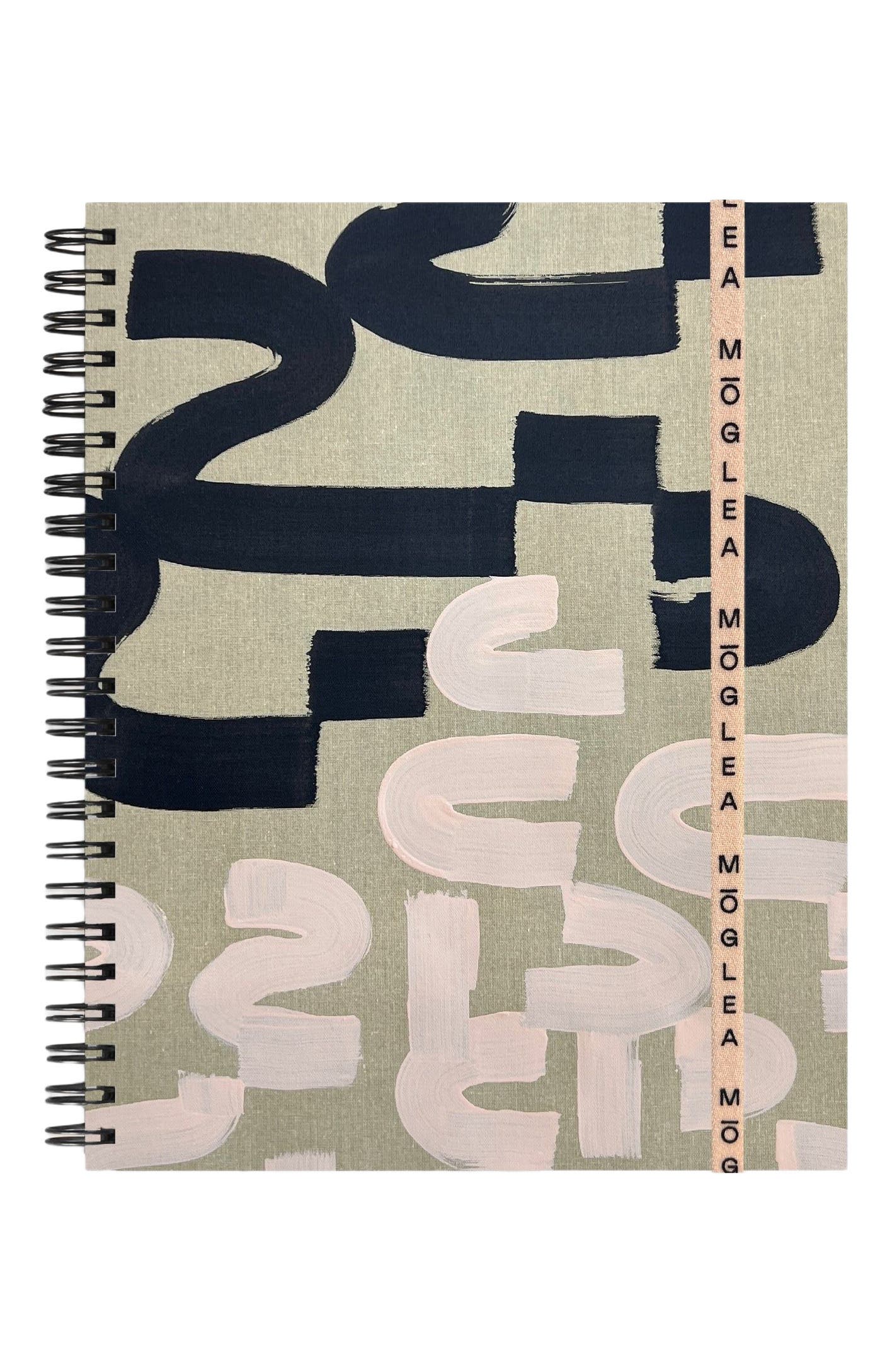 Moglea Black & Tan Medium A5 Notebook | Nordstrom
