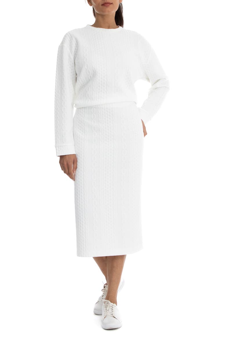 Nanette Lepore Play Cable Stitch Sweater | Nordstromrack
