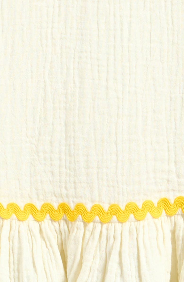 Mini Boden Kids' Remy Floral Cotton Gauze Cover-Up Dress | Nordstromrack