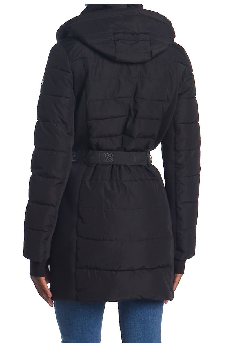 Michael Kors Belted Faux Fur Hooded Jacket | Nordstromrack