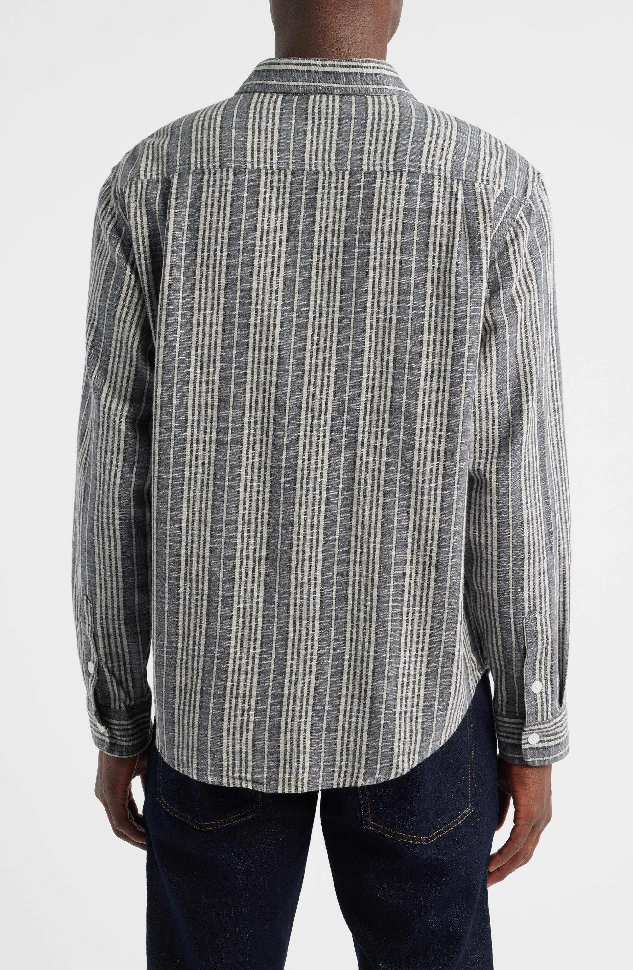 925 Originals Foreman Classic Fit Plaid Flannel Button-Up Shirt ...