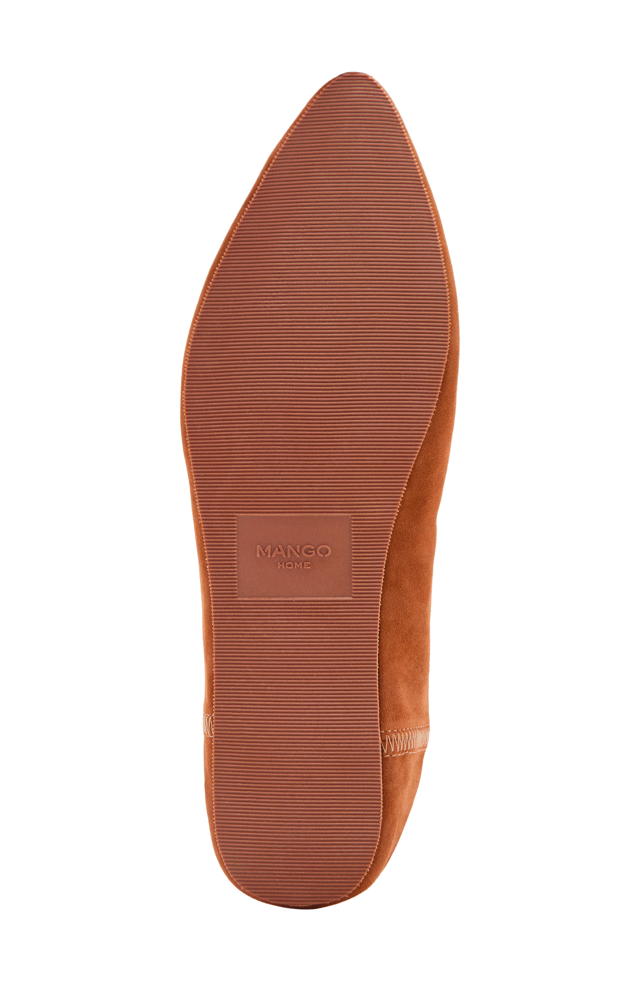 MANGO Leather Collapsible Heel Shoe (Women) | Nordstrom