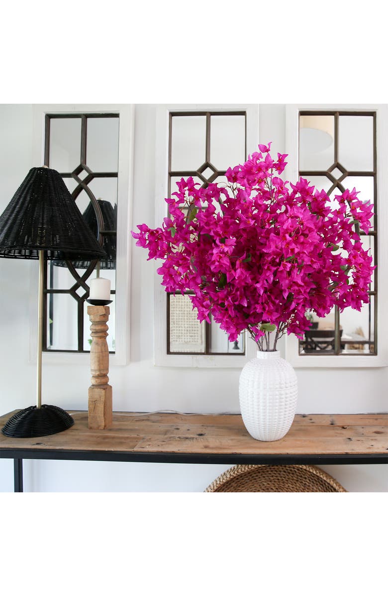 NEARLY NATURAL Purple Bougainvillea Artificial Potted Plant | Nordstromrack
