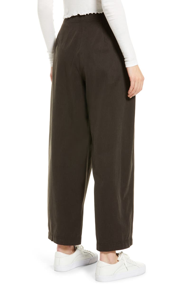 Treasure & Bond Button Front Washed Pants | Nordstrom