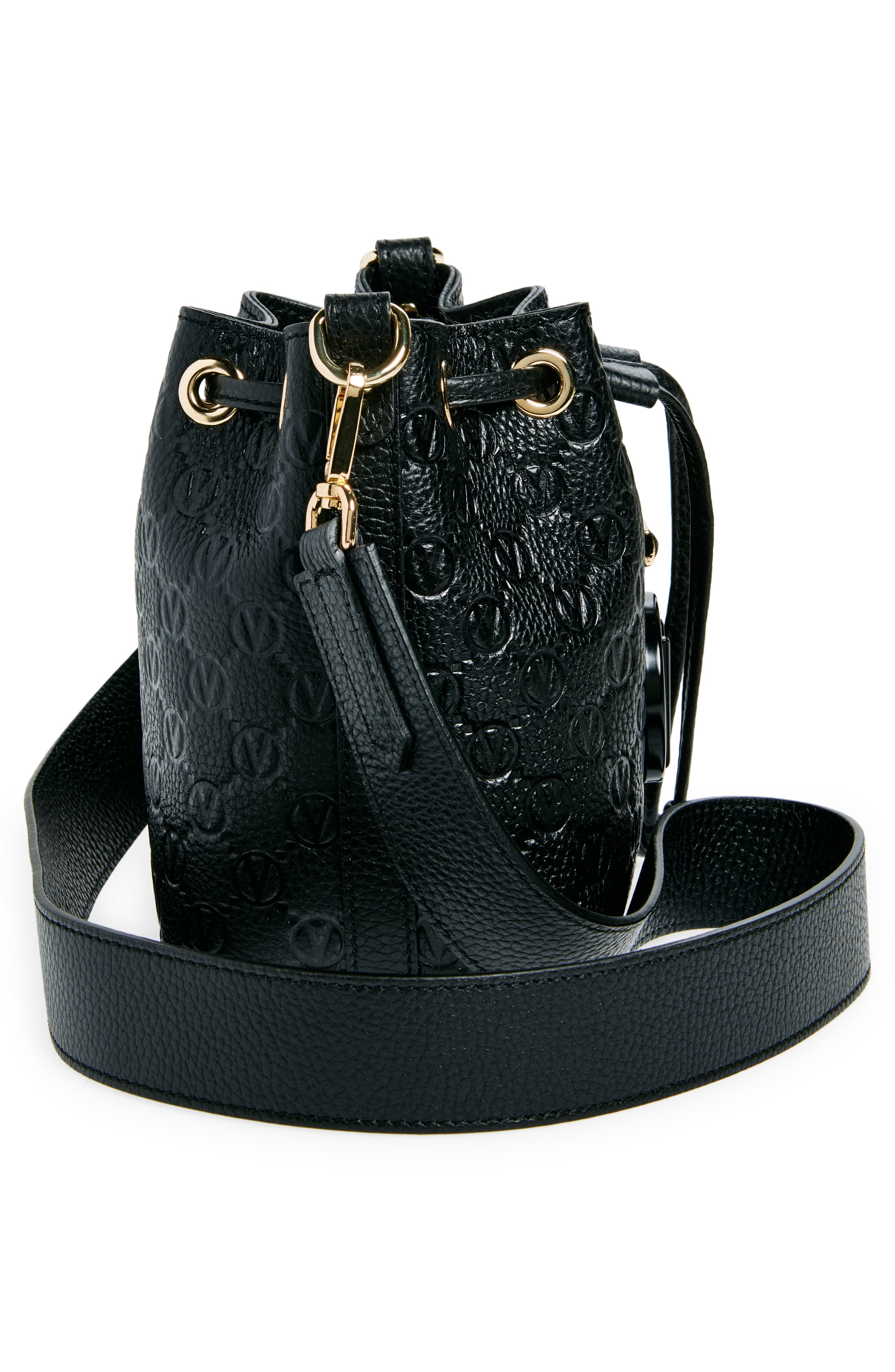 VALENTINO BY MARIO VALENTINO Jules Dollaro Monogram Leather Crossbody ...