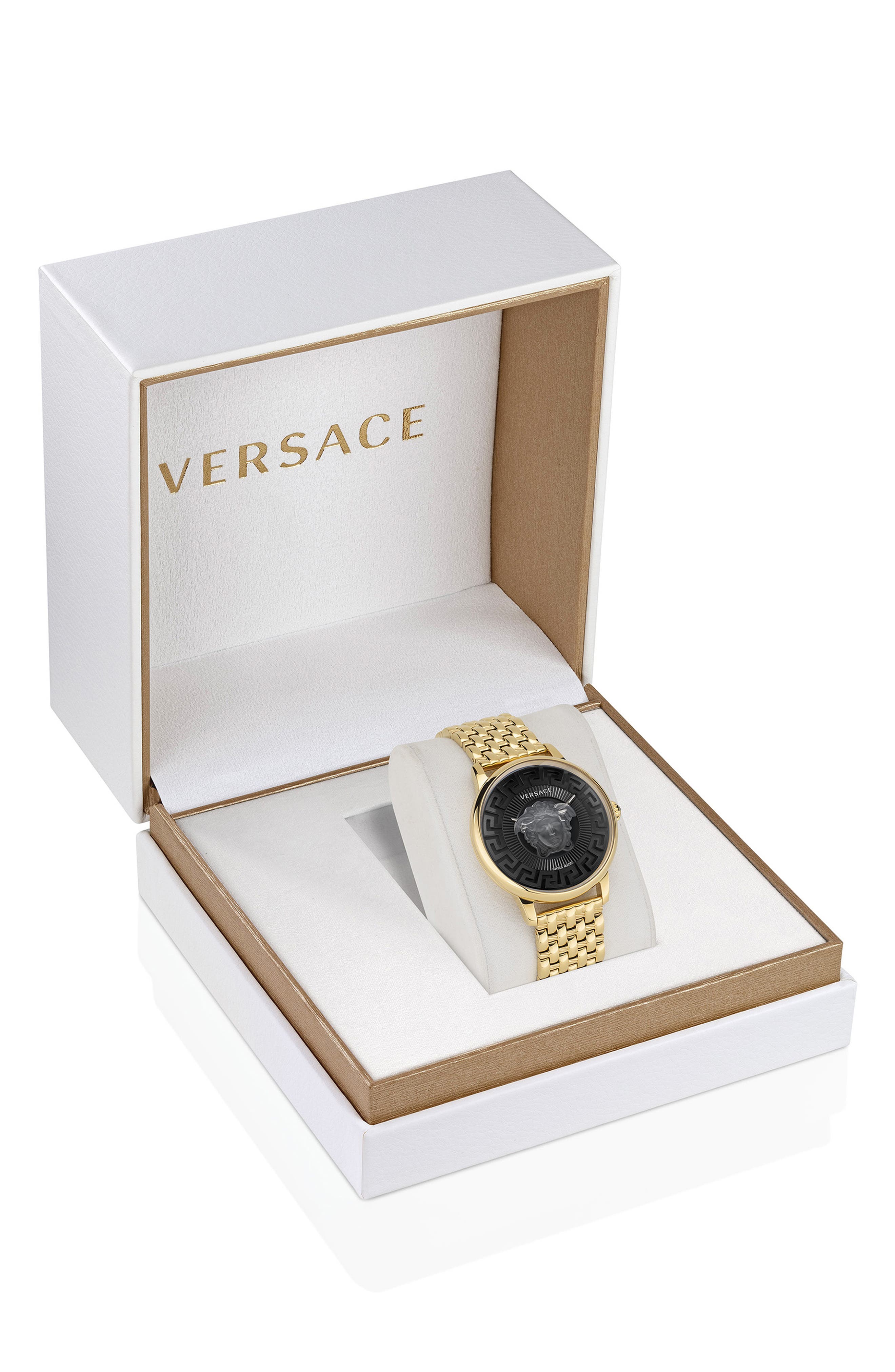 Versace Medusa Alchemy Bracelet Watch, 38mm | Nordstromrack