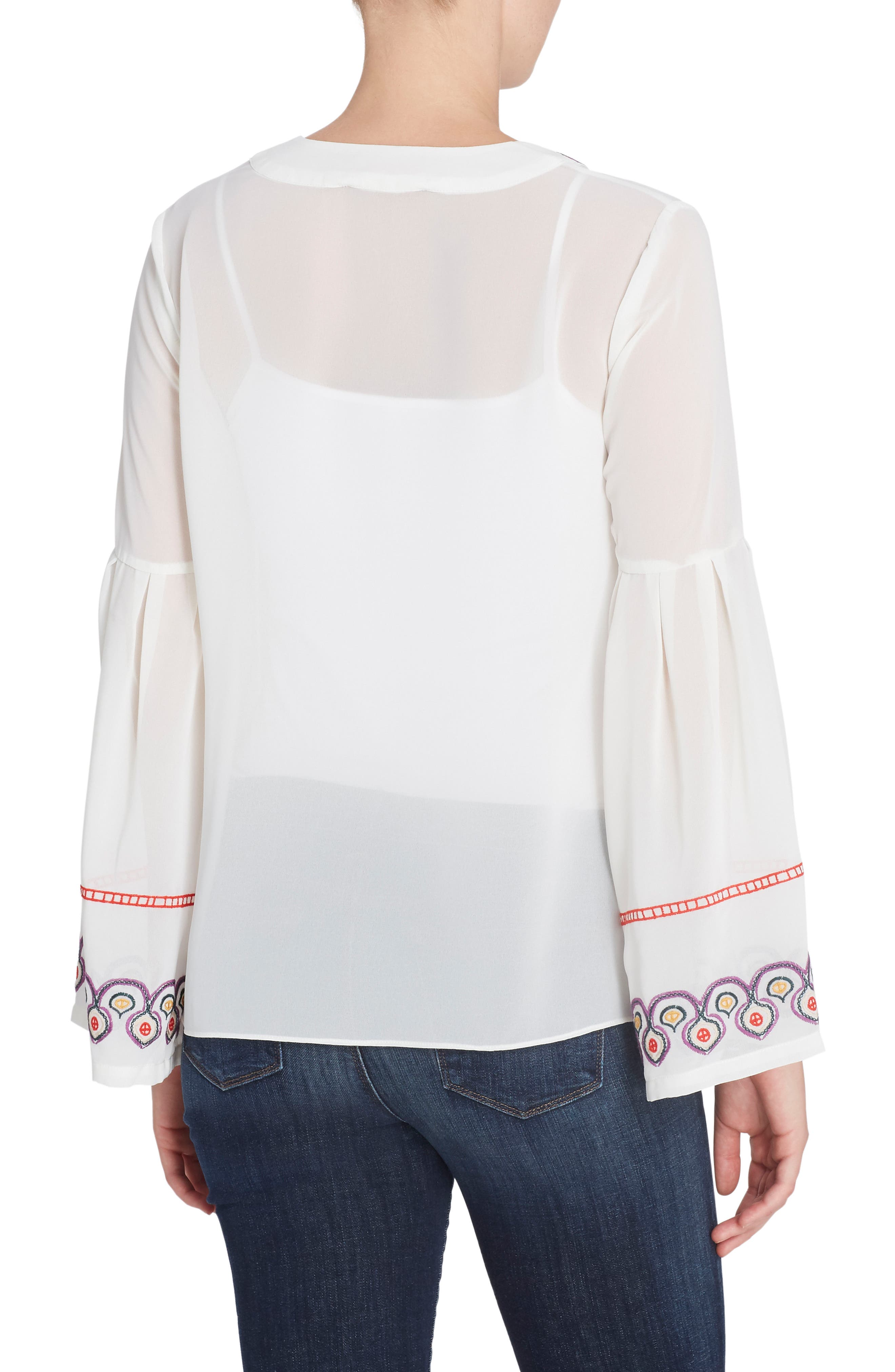 Catherine Catherine Malandrino Margaret Embroidered Blouse | Nordstrom