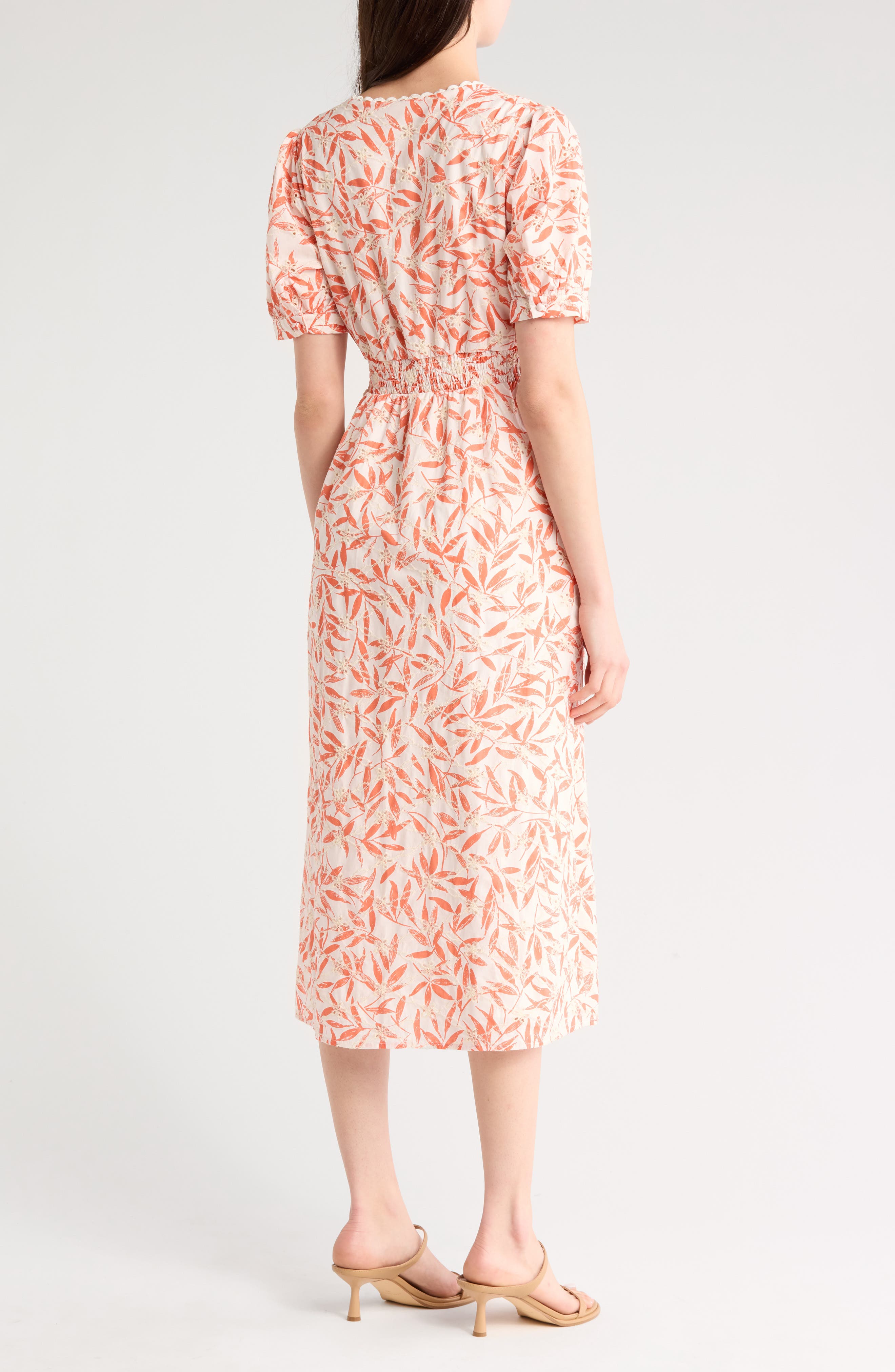 Lost + Wander Enamour Short Sleeve Midi Dress | Nordstromrack