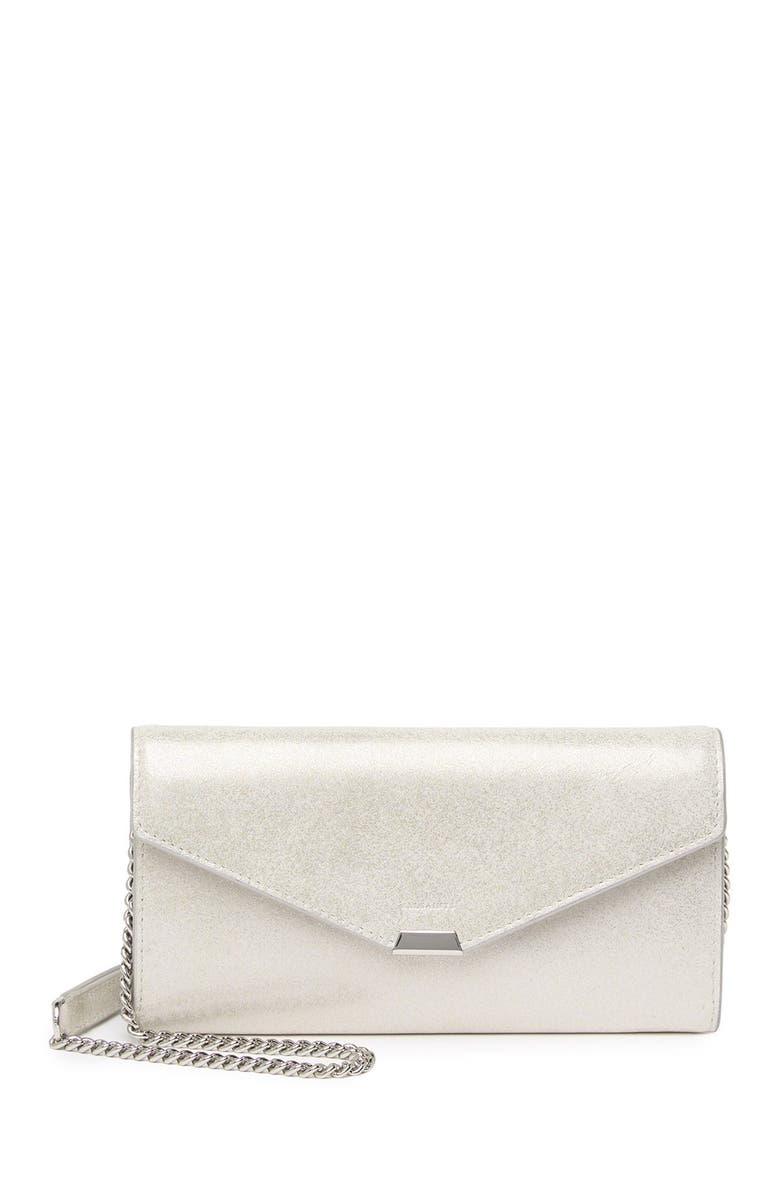 AllSaints Glitz Leather Chain Wallet | Nordstromrack