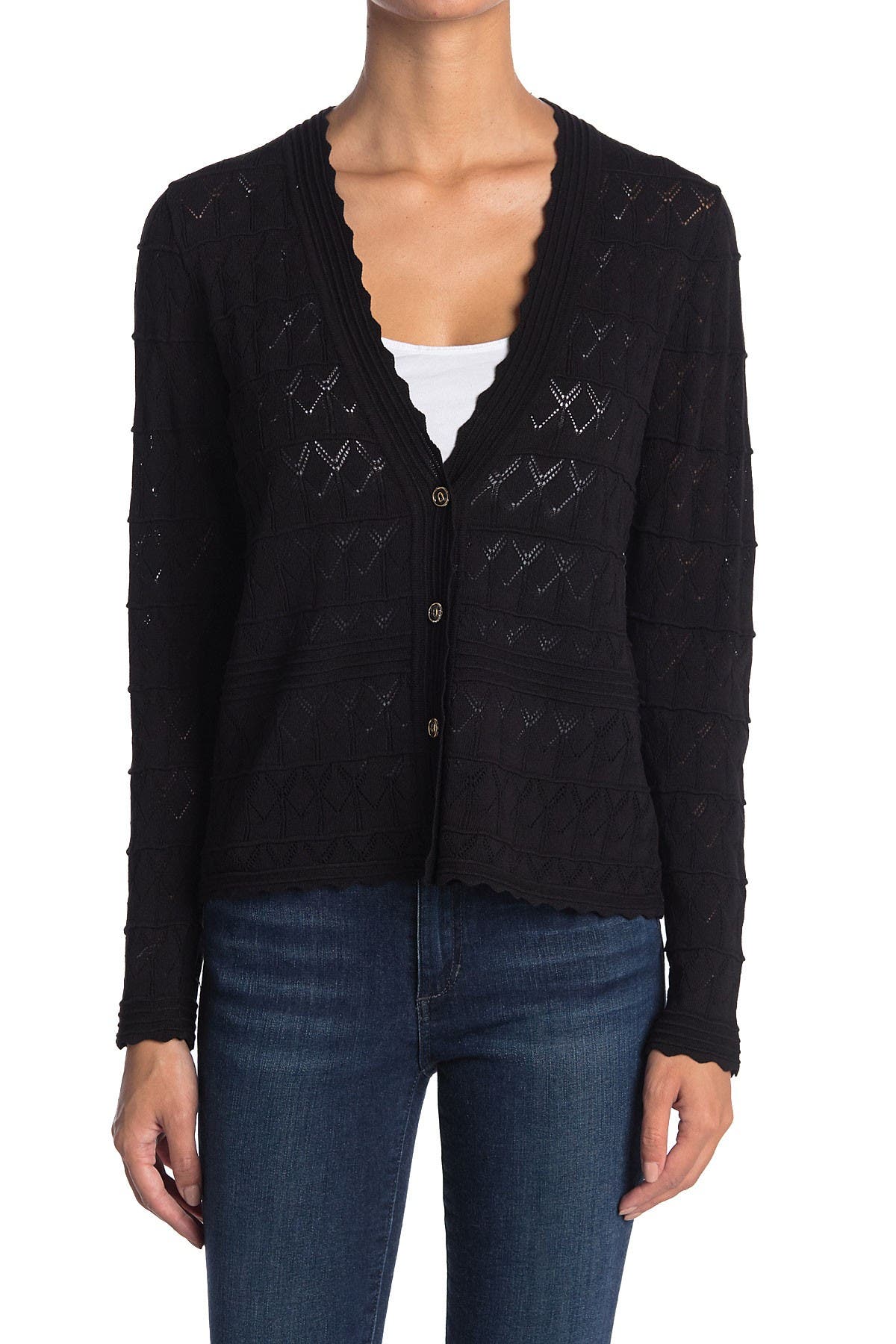 CLICHE Pointelle Cardigan | Nordstromrack