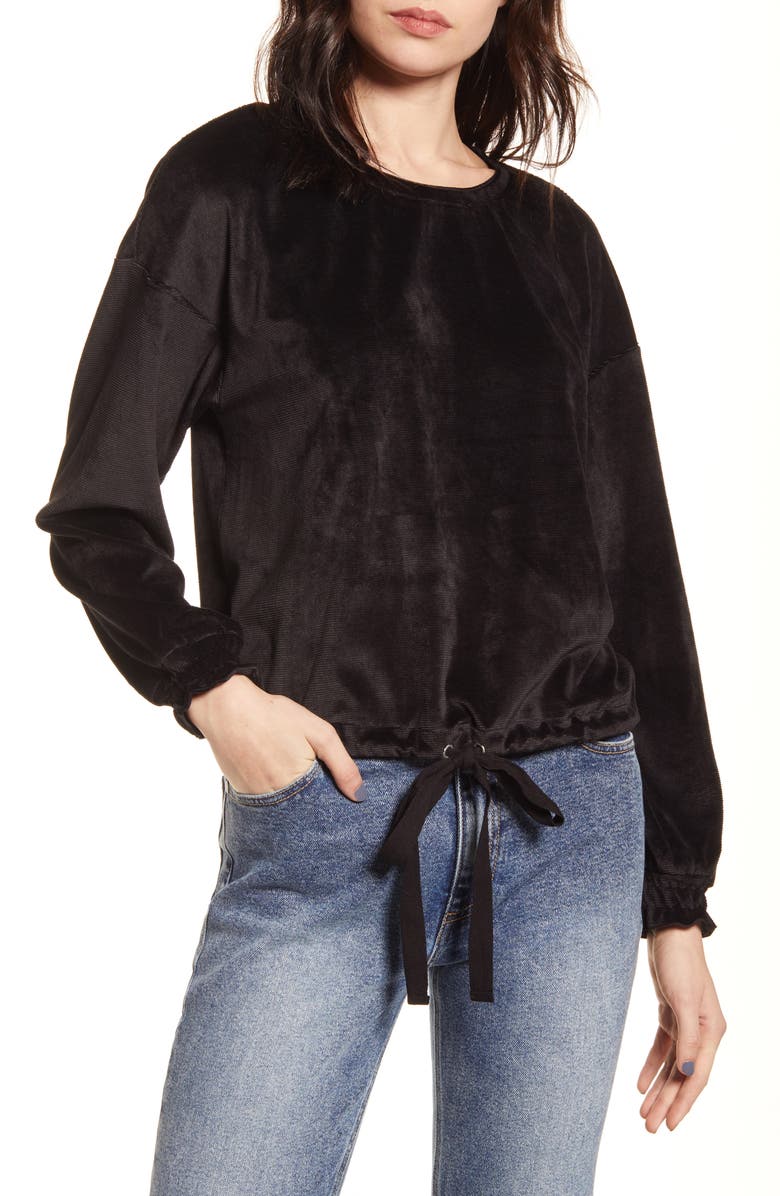 Love, Fire Velour Top | Nordstrom