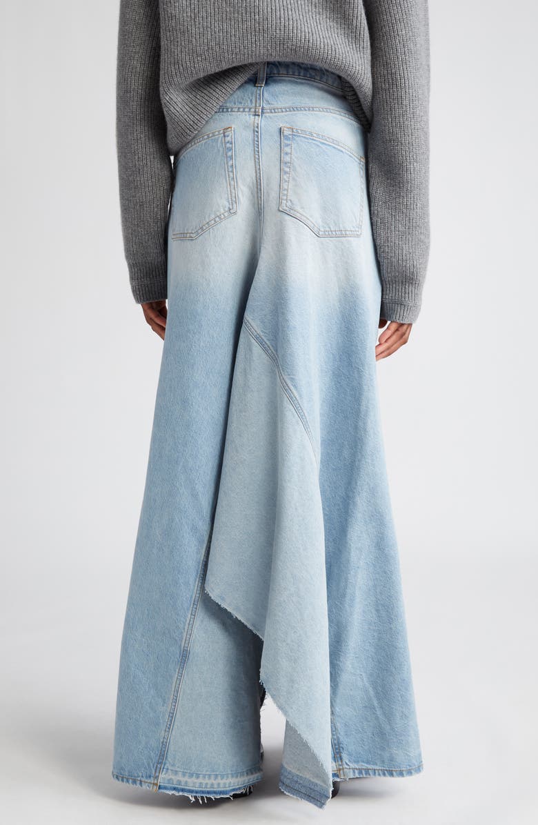 Victoria Beckham Extreme Godet Denim Skirt | Nordstromrack