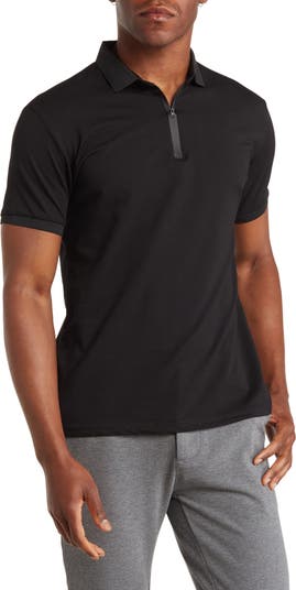 T.R. PREMIUM Zip Placket Polo | Nordstromrack