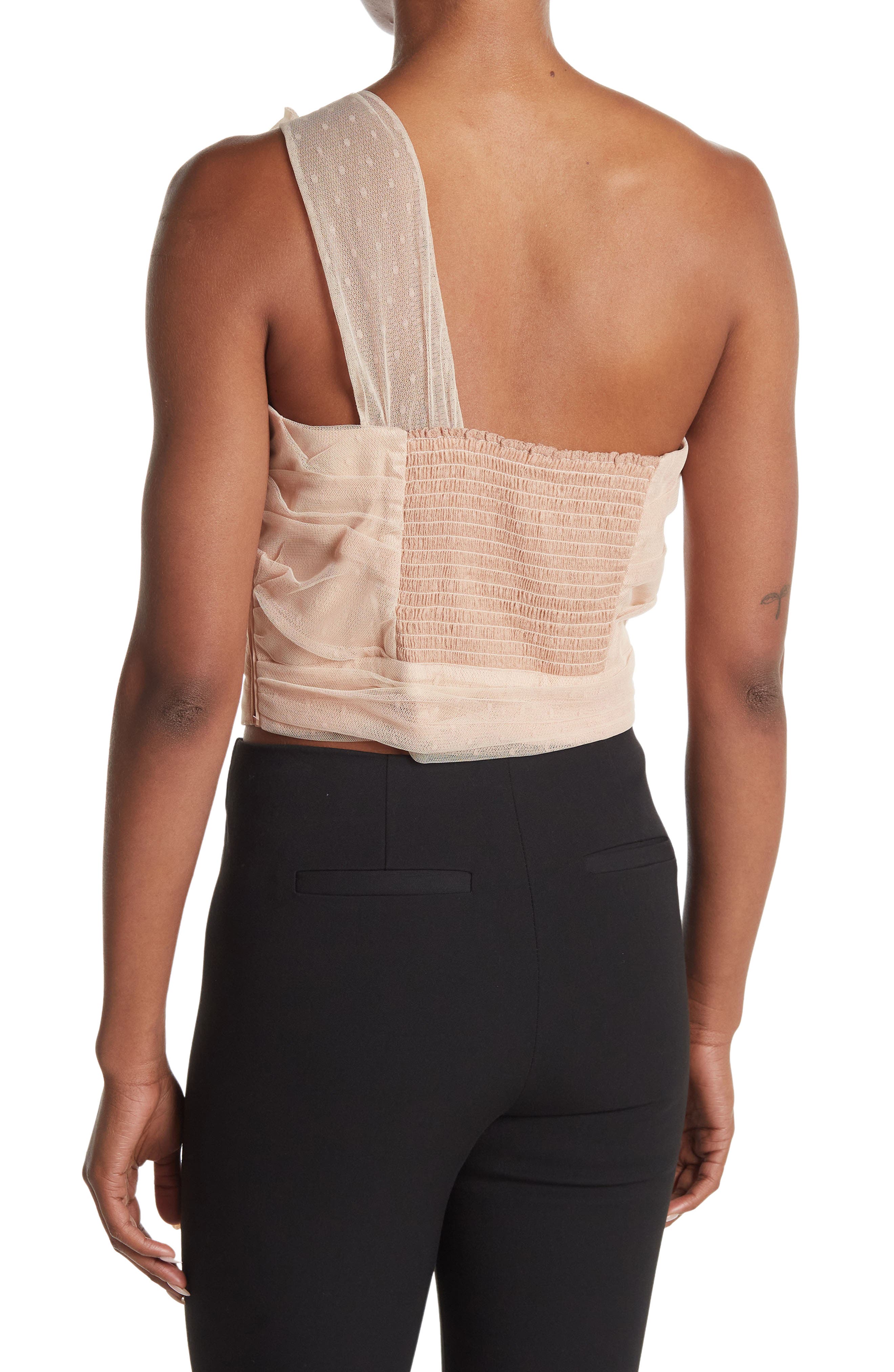 RED Valentino Bow Shoulder Dotted Lace | Nordstromrack