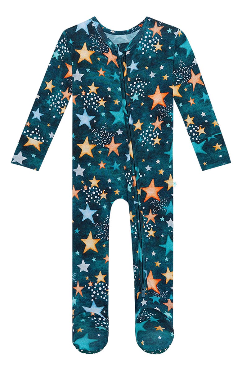 Posh Peanut Rogan Fitted One-Piece Footie Pajamas | Nordstrom