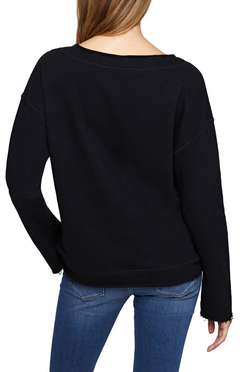 Sanctuary Shipley Lace-Up Sweatshirt | Nordstromrack