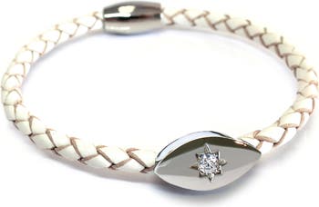 Liza Schwartz Sterling Silver Evil Eye Starlight Premium Leather ...