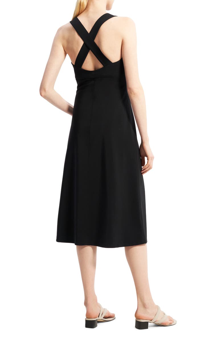 Theory Crisscross Square Neck A-Line Dress | Nordstromrack