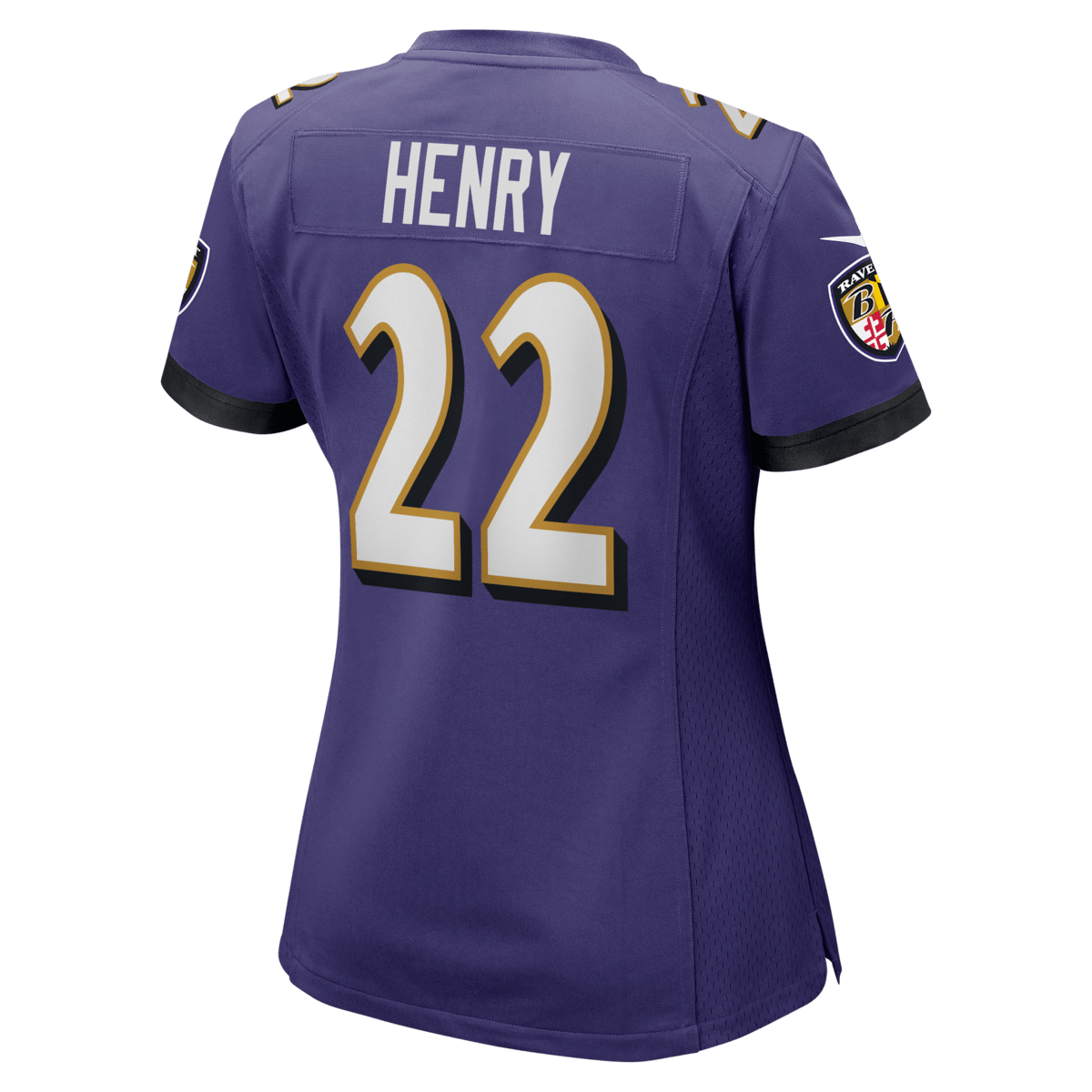 Nike Women's Nike Derrick Henry Purple Baltimore Ravens Game Player ...
