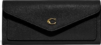 COACH Wyn Grained Leather Envelope Wallet | Nordstrom