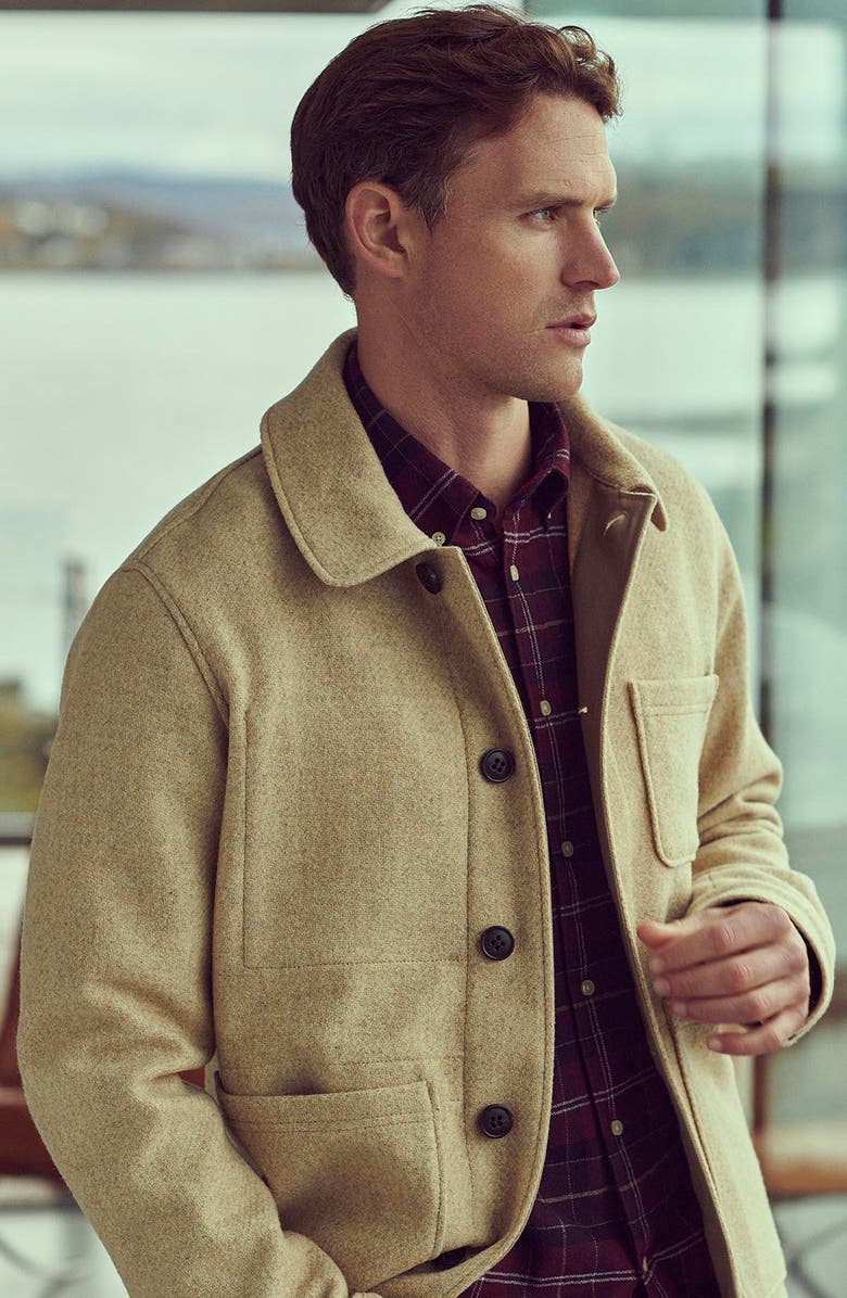 Barbour Kennington Wool Shirt Jacket | Nordstromrack
