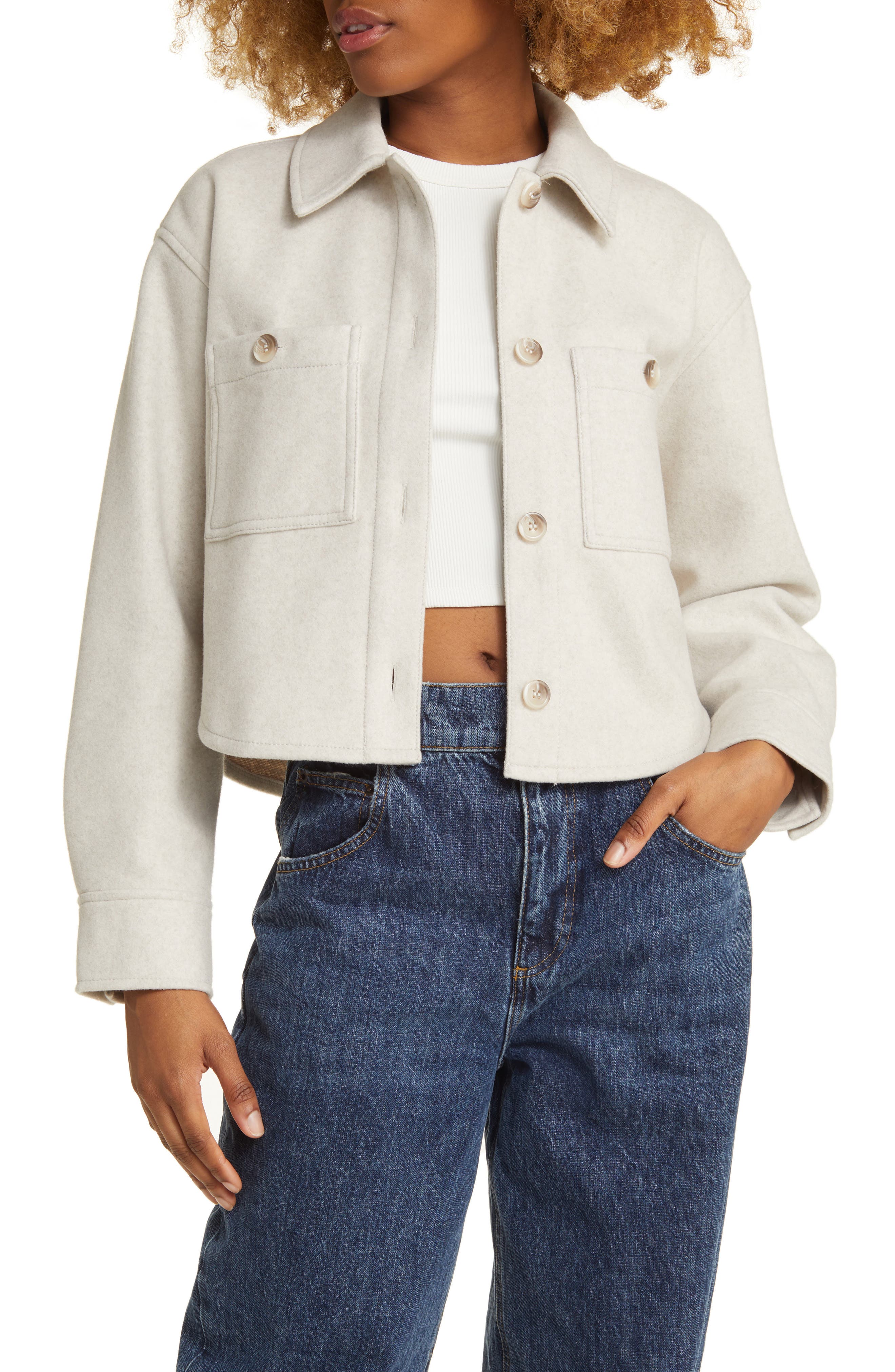 BP. Crop Shacket | Nordstromrack