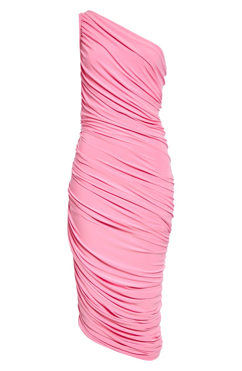 Norma Kamali Diana Ruched One-Shoulder Midi Dress | Nordstromrack