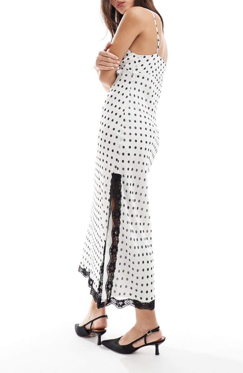 Miss Selfridge Polka Dot Rosette Detail Dress | Nordstromrack