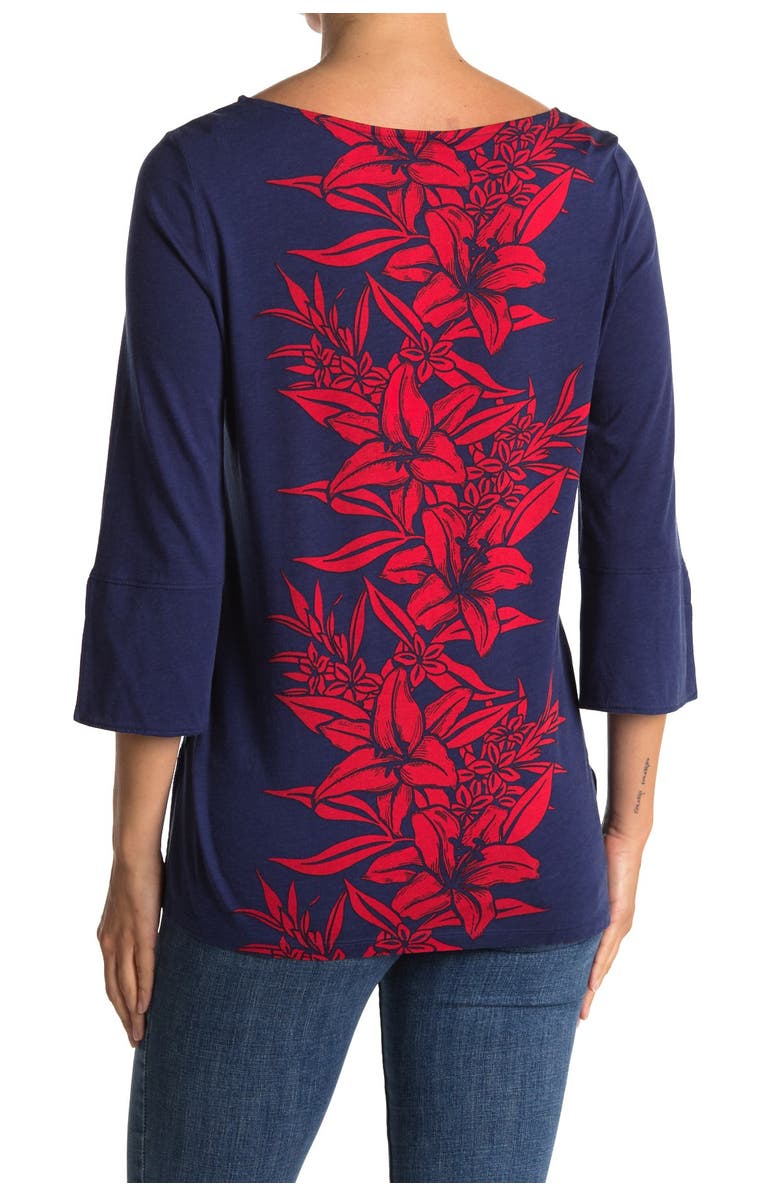 Tommy Bahama Flower of Pisa 3/4 Sleeve Tunic | Nordstromrack