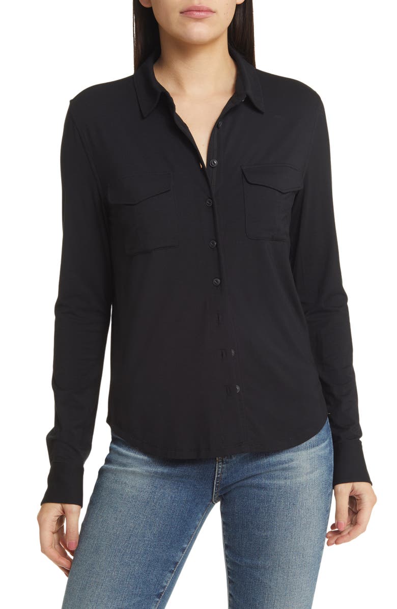rag & bone Luca Long Sleeve Button-Up Shirt | Nordstromrack