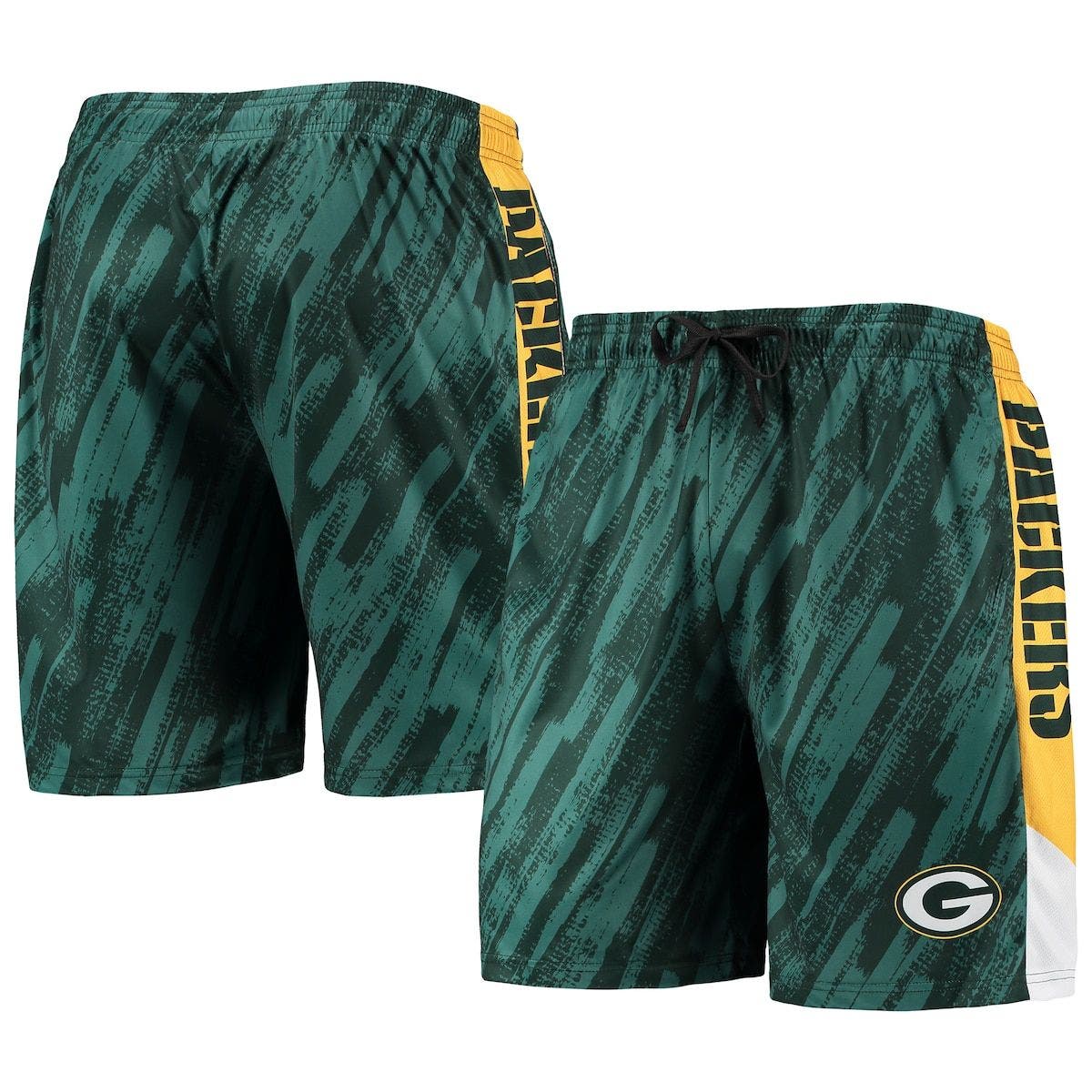 FOCO Men's FOCO Green Green Bay Packers Static Mesh Shorts | Nordstrom