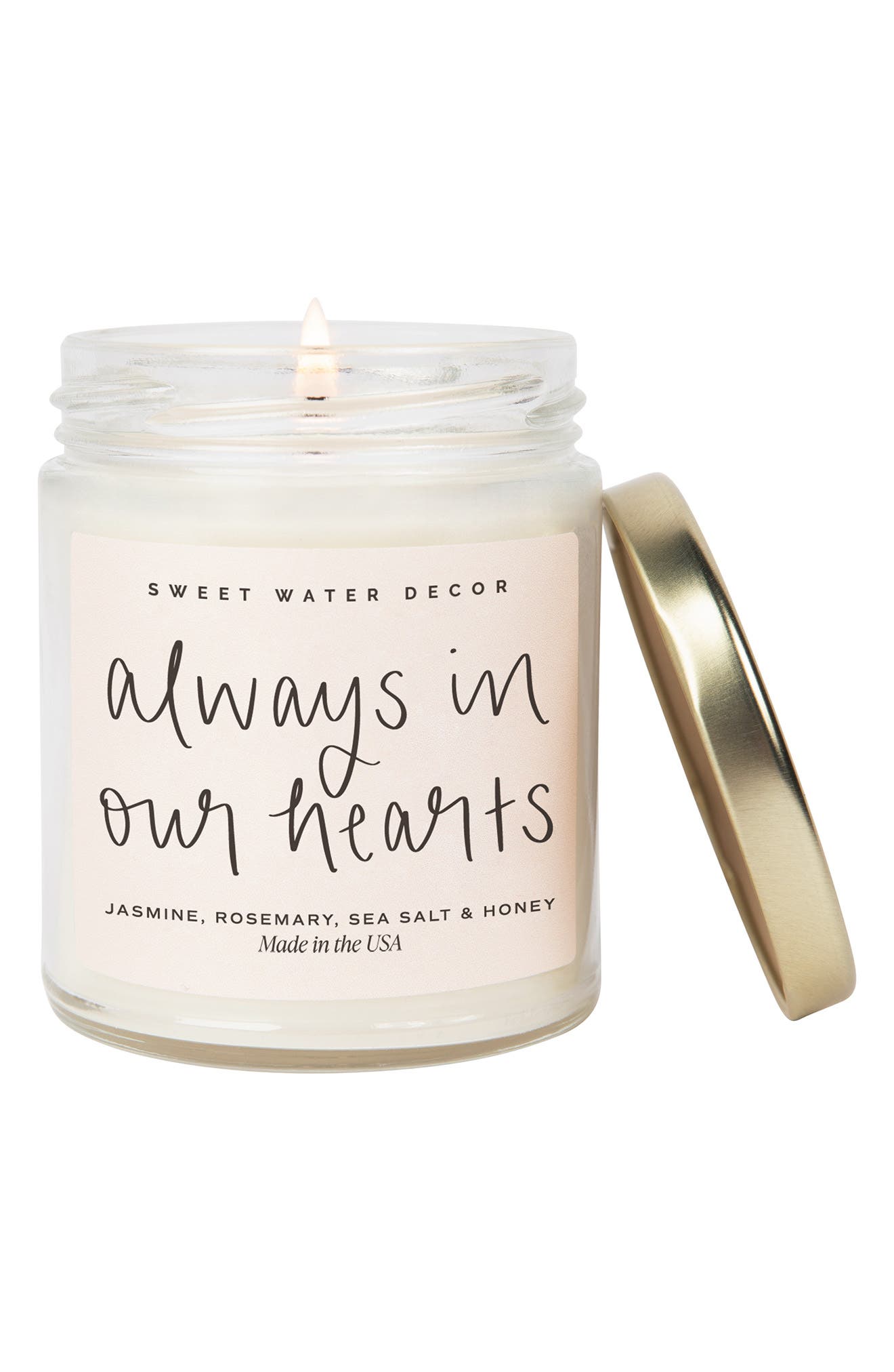 SWEET WATER DECOR Fragrance Quote Candle | Nordstromrack