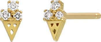 Bony Levy Bl Icon Diamond Ice Cream Stud Earrings - 0.04ct. | Nordstromrack