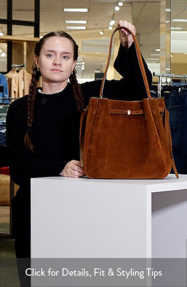 Tory Burch Large Romy Suede Bucket Bag | Nordstrom