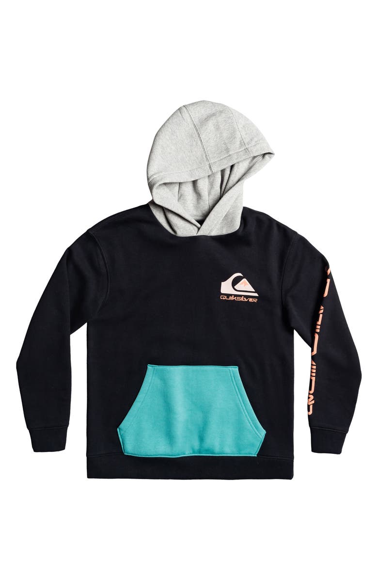 Quiksilver Kids' Omni Logo Colorblock Hoodie | Nordstromrack