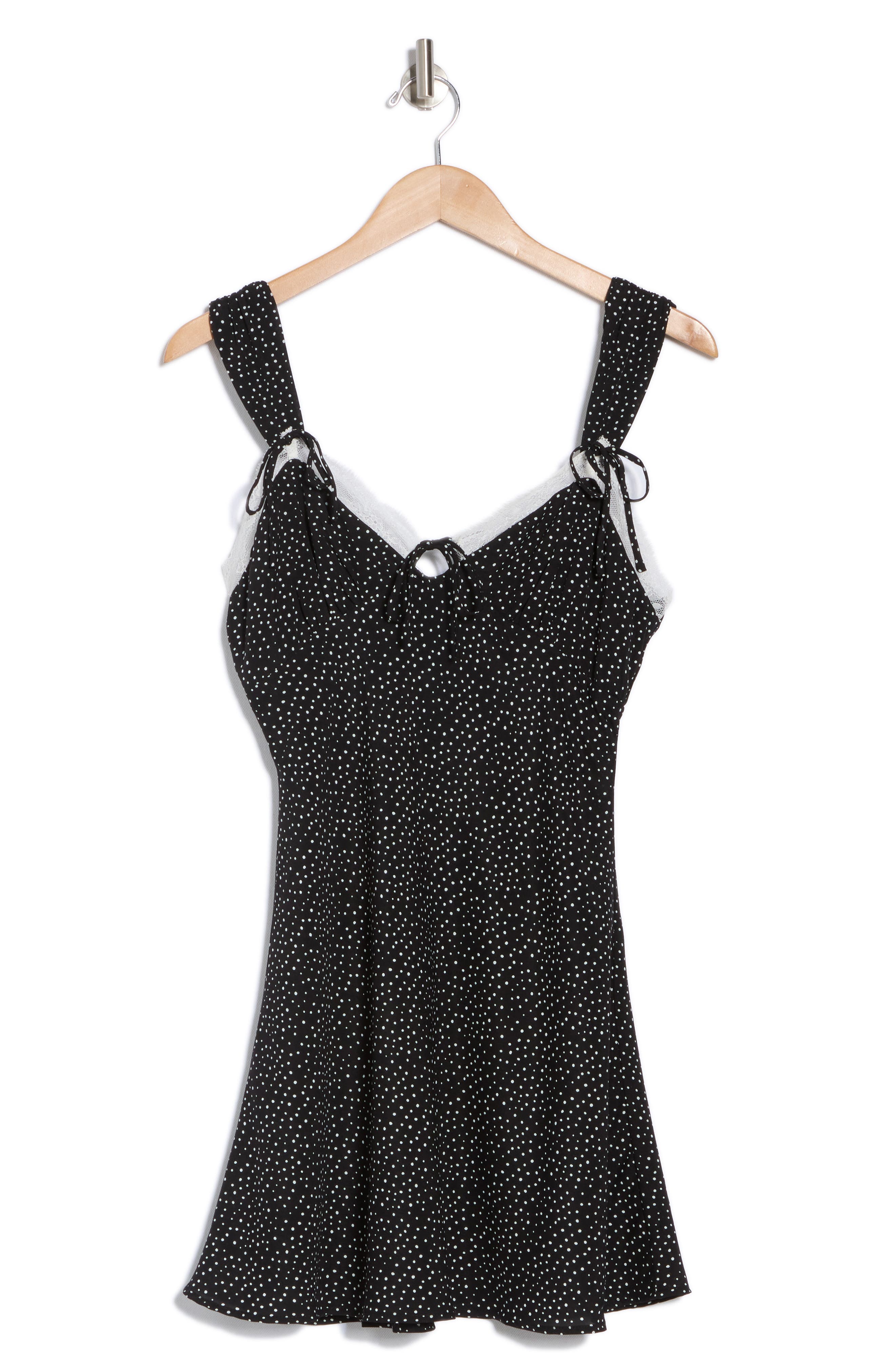Lush Mesh Detail Minidress | Nordstromrack