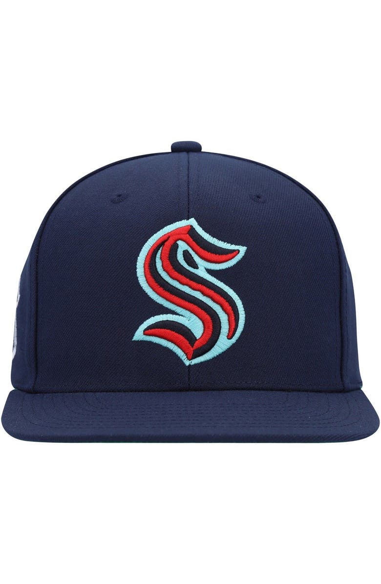 Mitchell & Ness Men's Mitchell & Ness Deep Sea Blue Seattle Kraken ...