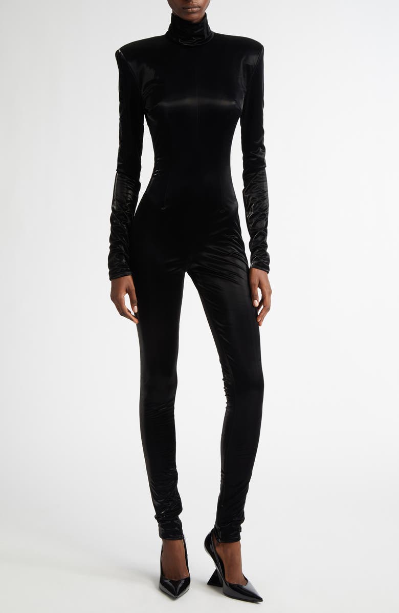 LaQuan Smith Long Sleeve Turtleneck Jumpsuit | Nordstromrack