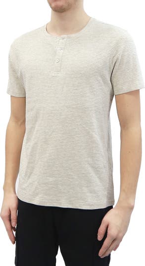 HEDGE Ottoman Ribbed Henley | Nordstromrack