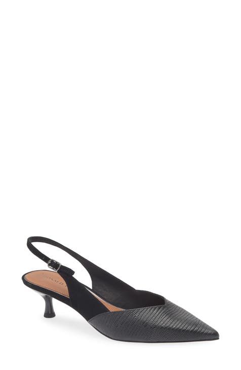 Women's Kitten Slingback Heels | Nordstrom