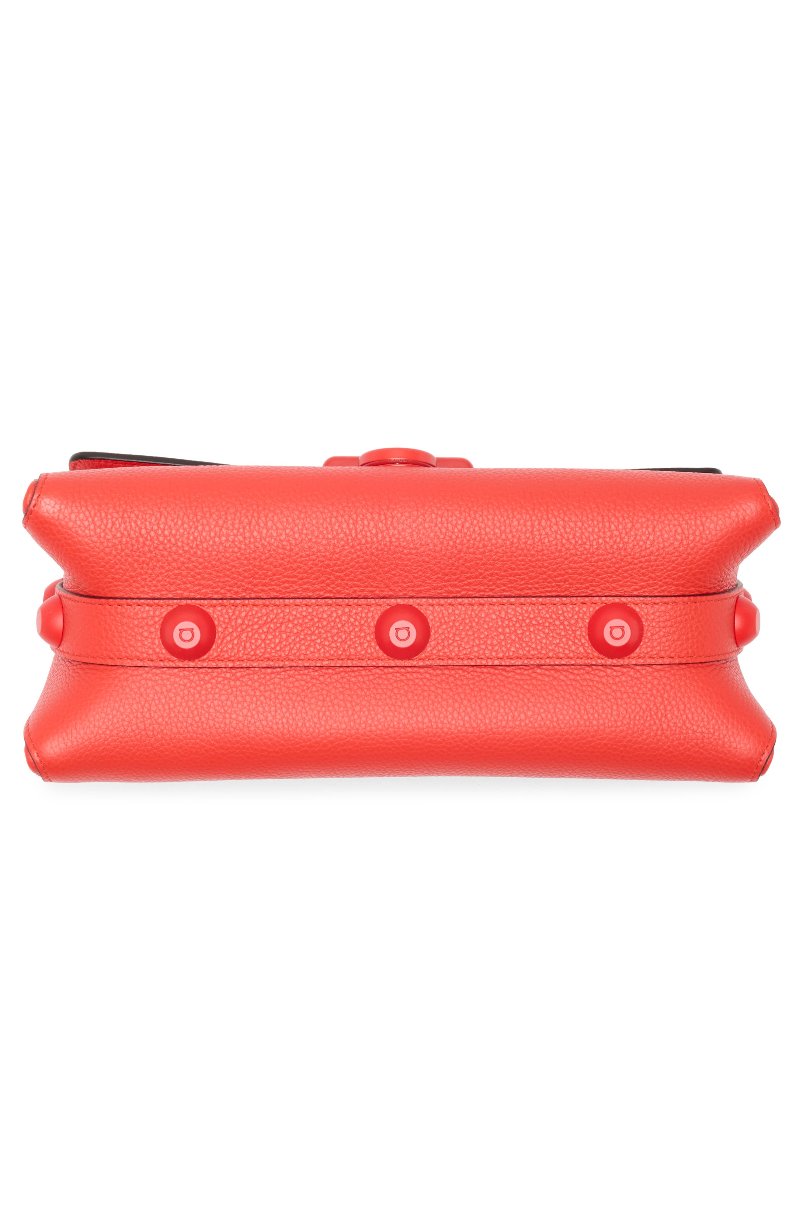 FERRAGAMO Glam Leather Shoulder Bag | Nordstromrack