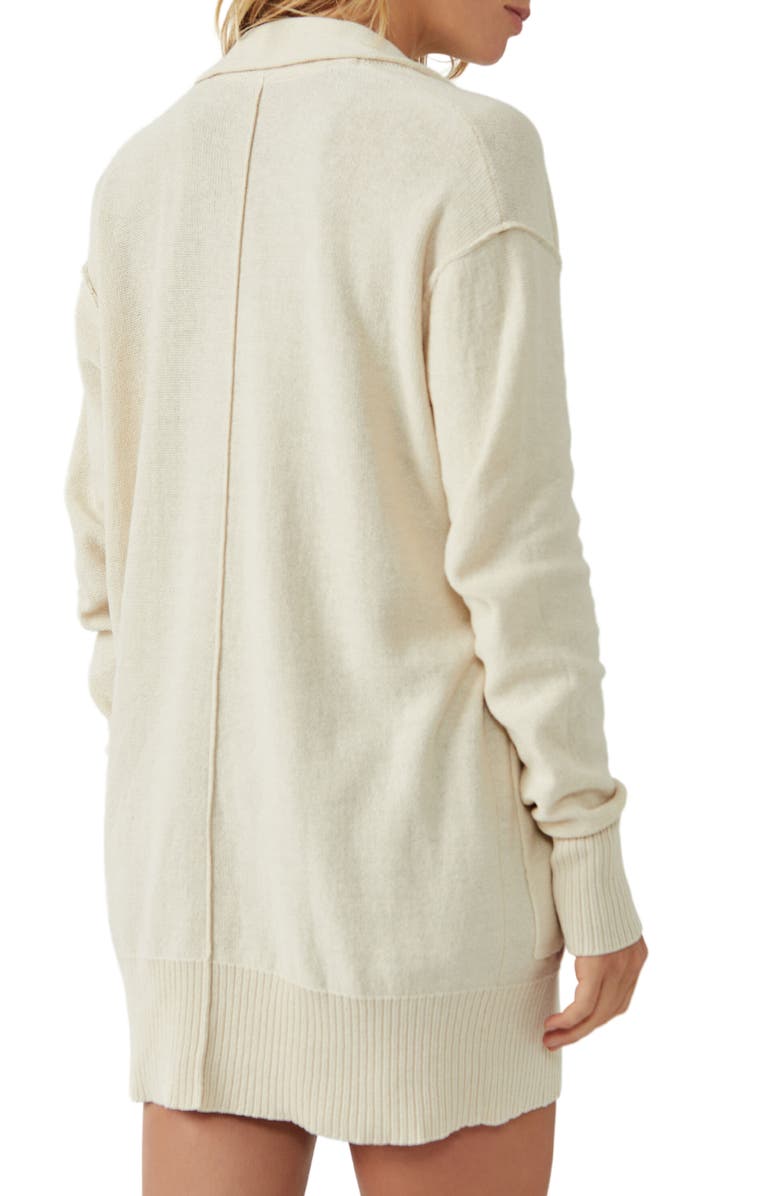 Free People Desert Recycled Cotton Knit Blazer | Nordstrom